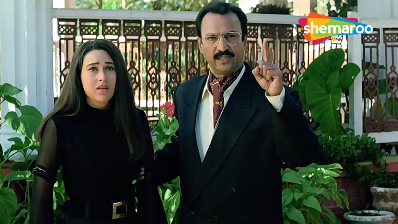 शादी के पहले बाप ने रखी एक शर्त | Karisma Kapoor, Aamir Khan, Suresh Oberoi | Scene - YouTube