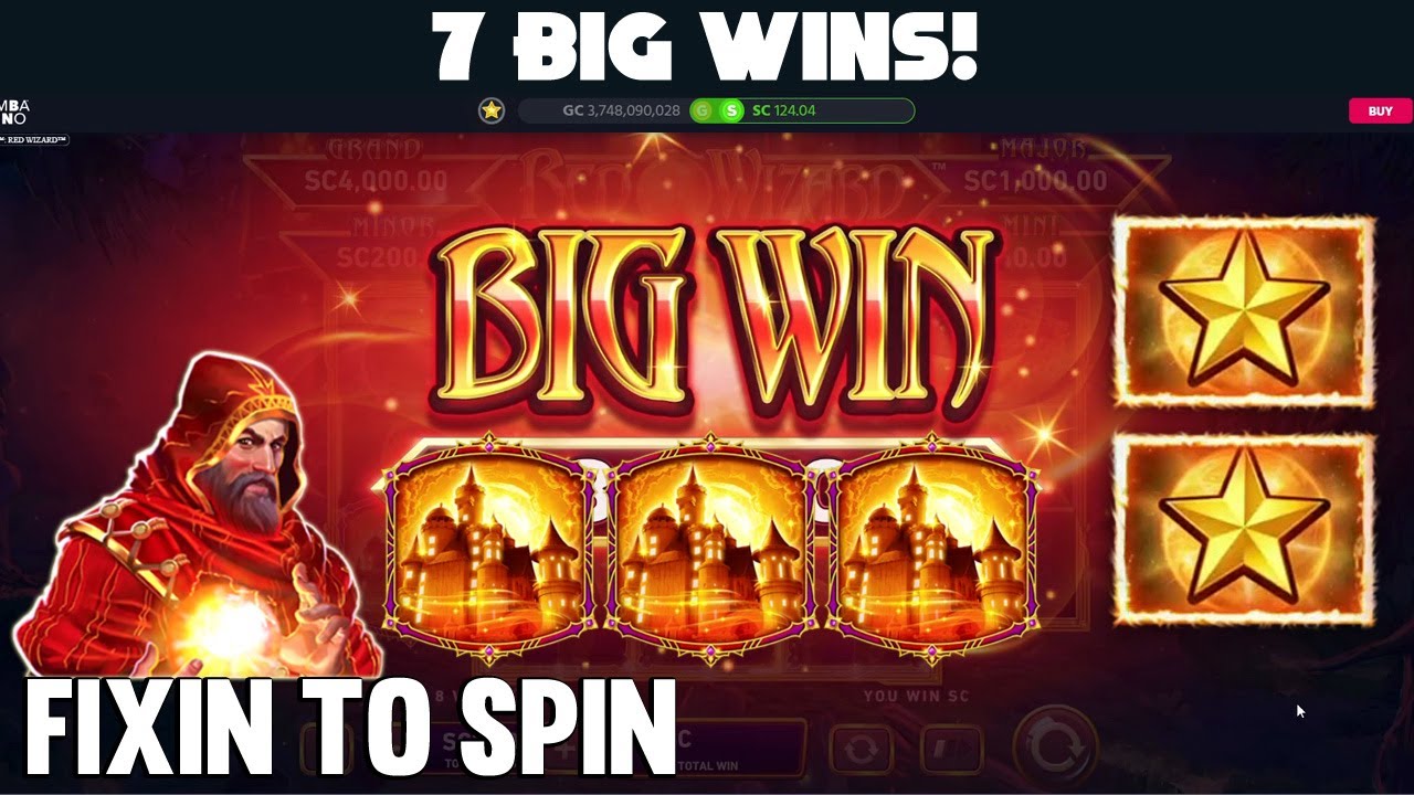 7 BIG WINS on **NEW GAME** RED WIZARD 🔮 Chumba Casino - YouTube