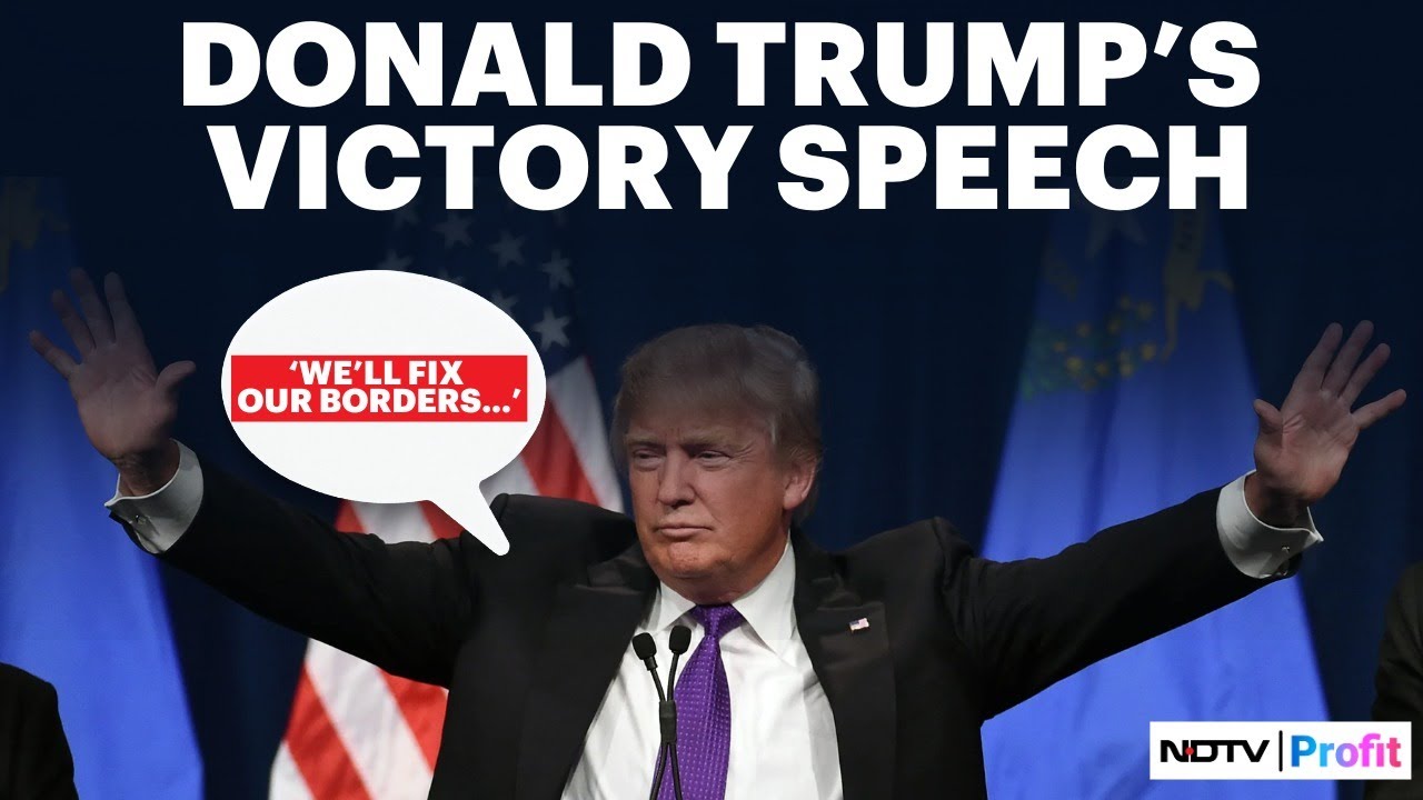 Trump Victory Speech LIVE I Donald Trump LIVE Speech I Donald Trump ...
