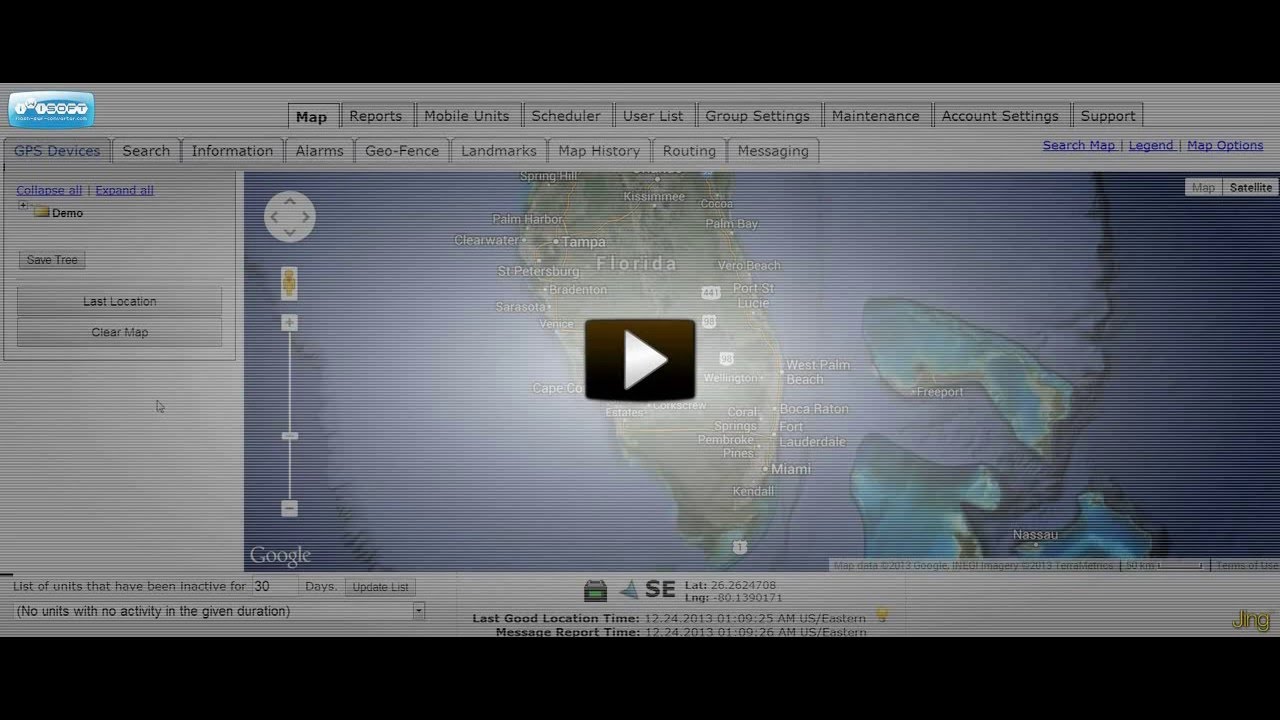 Track Loc Graphic User Interface tutorial - YouTube