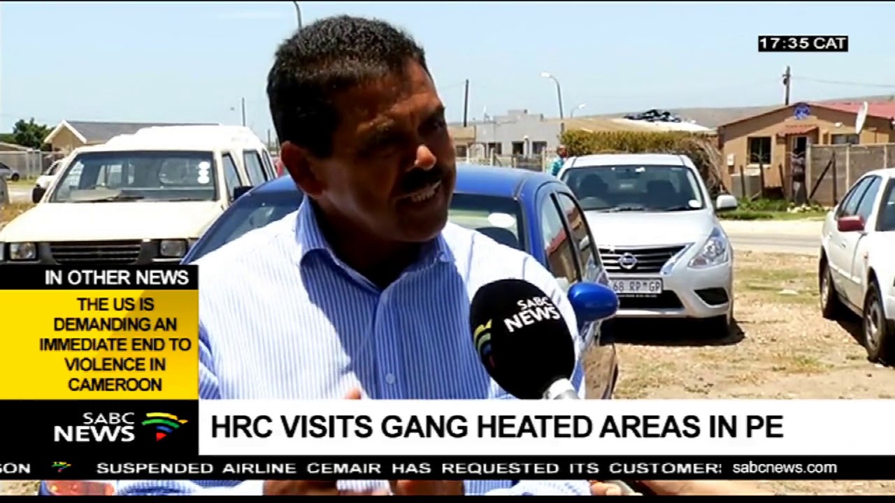 HRC visit PE gang infested areas - YouTube