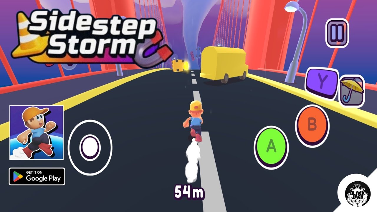 Sidestep Storm - Running Game - Android Gameplay - YouTube