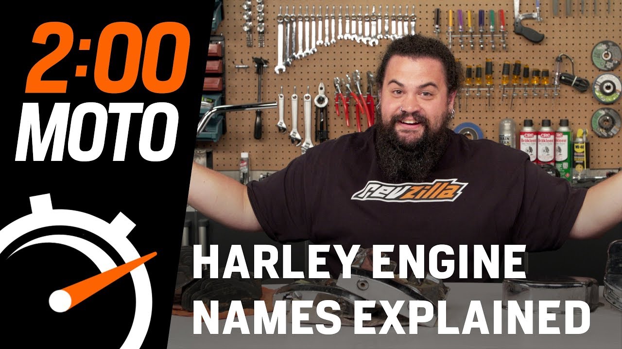 2 Minute Moto - Harley Engine Names Explained - YouTube