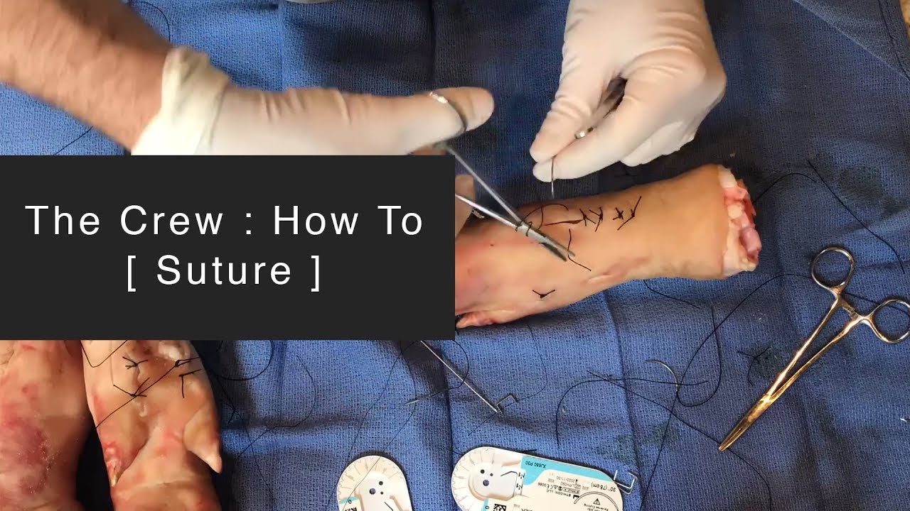 How To Suture - Emergency First Aid from Combat Doctor - YouTube