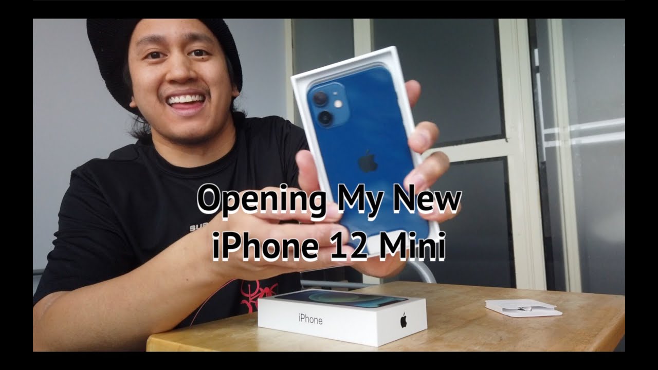 Opening My New iPhone 12 Mini - YouTube