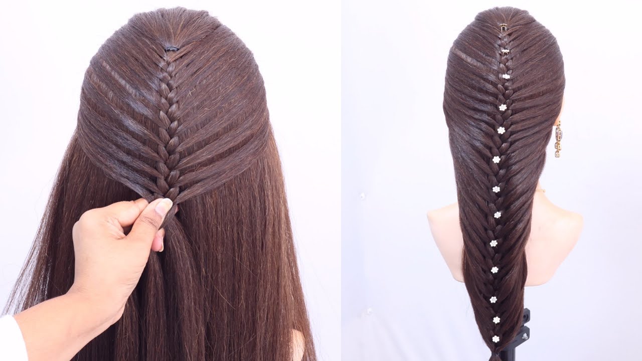 Quick and easy braid for long hairs | best hairstyle tutorial | easy ...