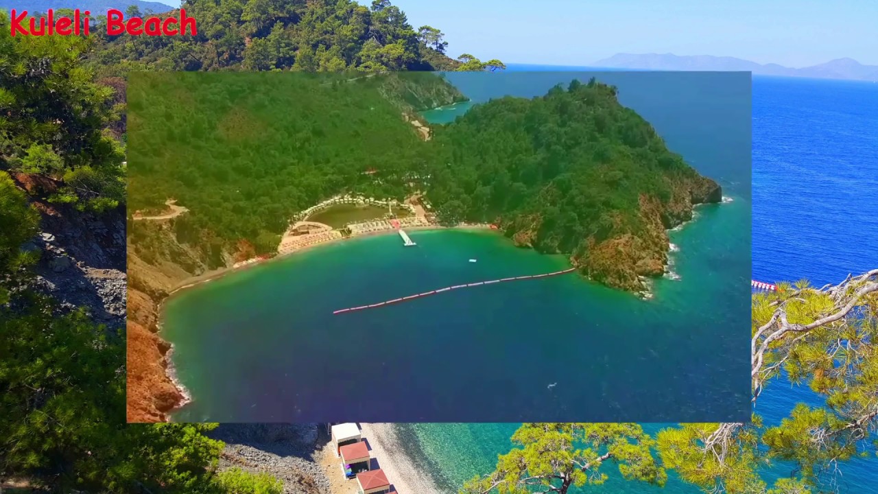 FETHİYE - KULELİ BEACH - YouTube