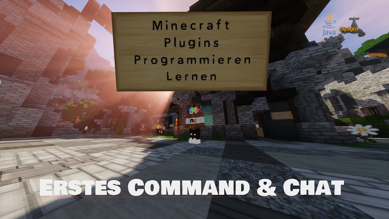 Erstes Command und Chat | Minecraft 1.12.2 Plugins Programmieren Lernen ...
