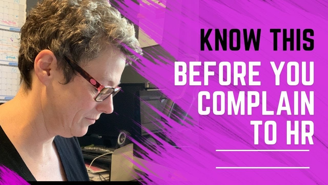 When It Feels Like HR Is Not Your Friend (Workplace Conflict) - YouTube