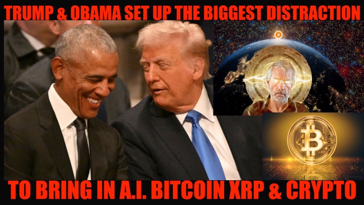 WOW! TRUMP & OBAMA SET UP THE BIGGEST DISTRACTION TO BRING IN A.I ...