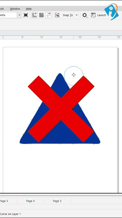 How to Round Triangle Corners in CorelDRAW | Quick & Easy Tutorial - YouTube