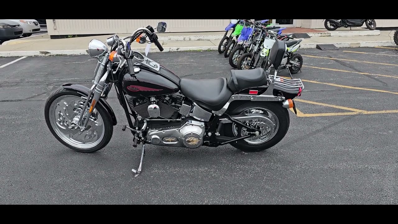 2001 HD Springer Softail - YouTube