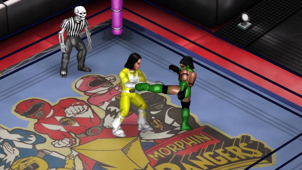 Trini Kwan vs Jade - Mortal Kombat Power Rangers Crossover - Fire Pro ...