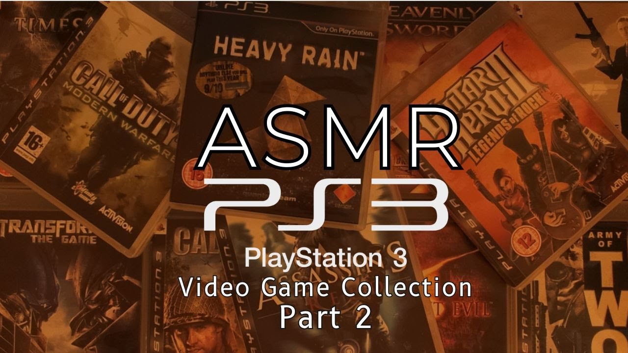 ASMR PlayStation 3 (PS3) Video Game Collection 🎮 | Part 2 - YouTube
