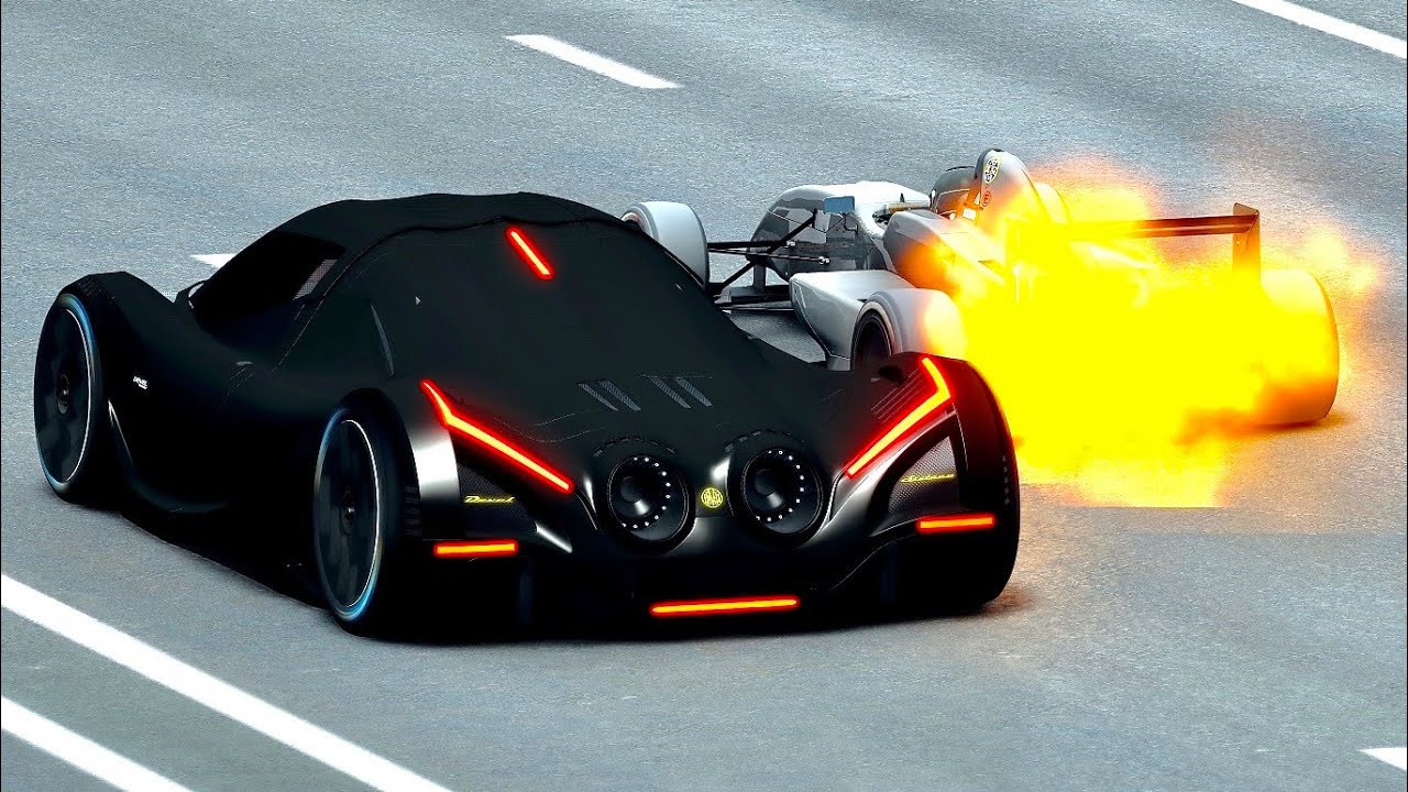 Devel Sixteen Total Black Edition 2020 vs Formula Jet Engine - Drag ...