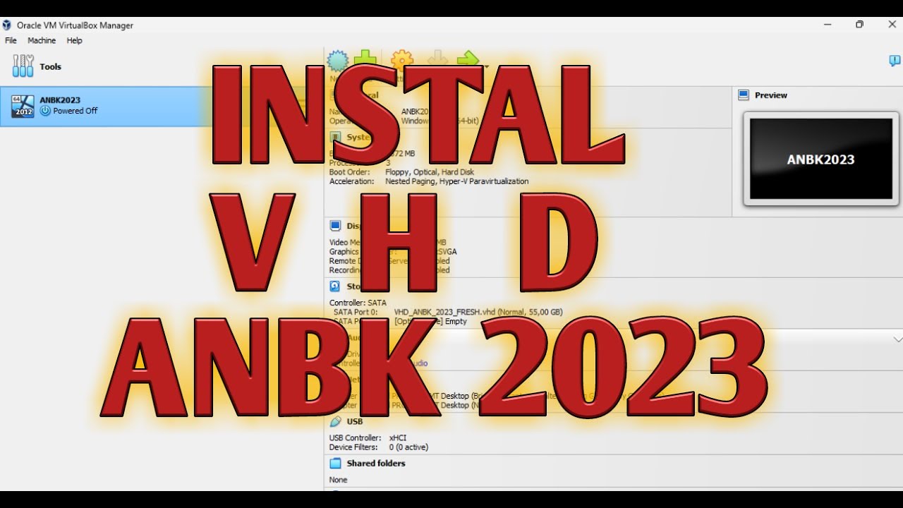Cara Instal VHD ANBK 2023 #anbk2023 - YouTube
