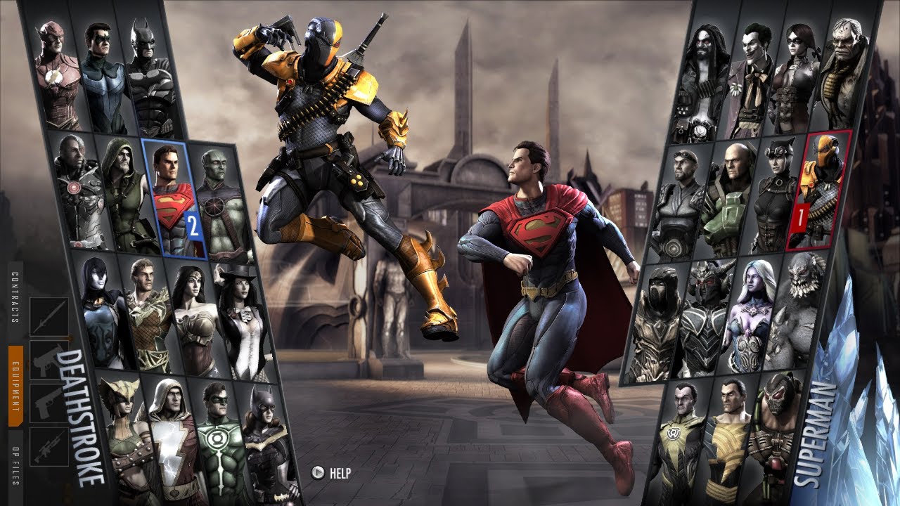 Deathstroke VS Superman - Injustice Gods Among Us - YouTube