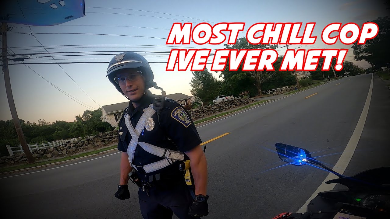 Getting Pulled Over By The Most Chill Cop - YouTube