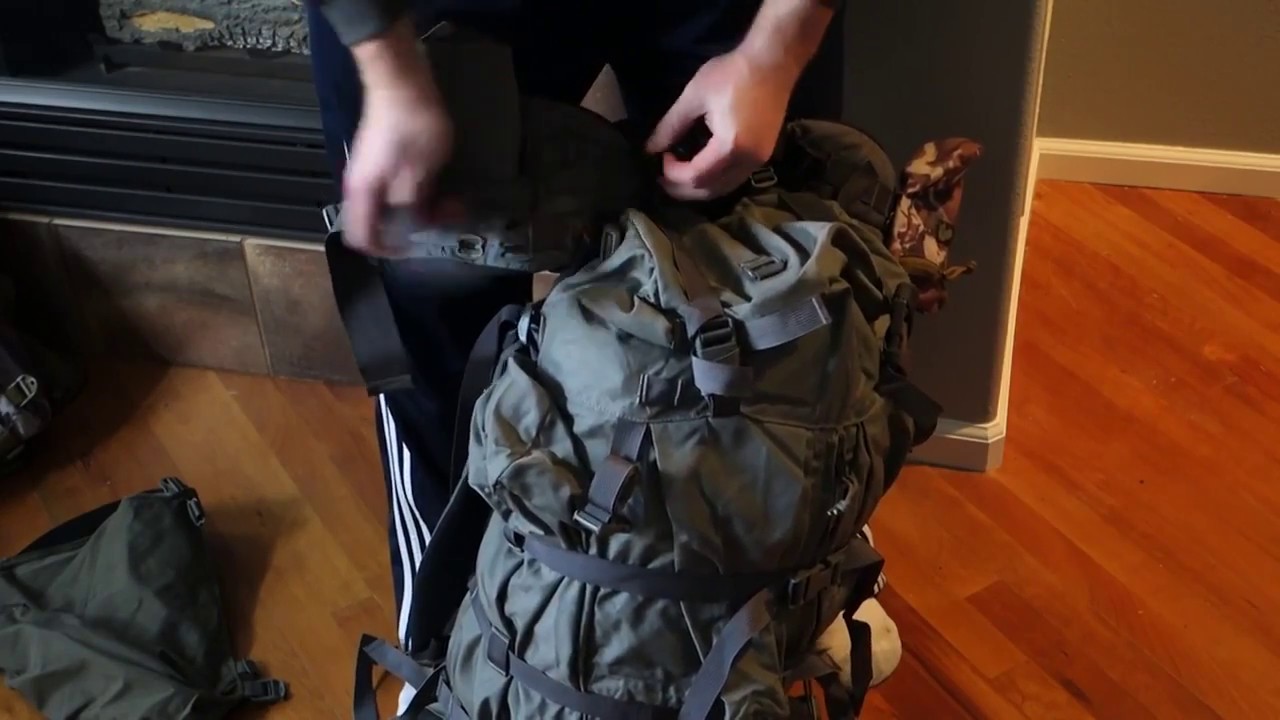 Kifaru EMR2 on Hunting Frame - YouTube