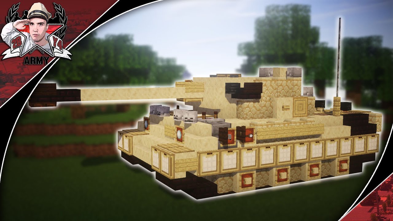 Minecraft: WW2 Panzer V "Panther" Ausf.D | Medium Tank Tutorial - YouTube