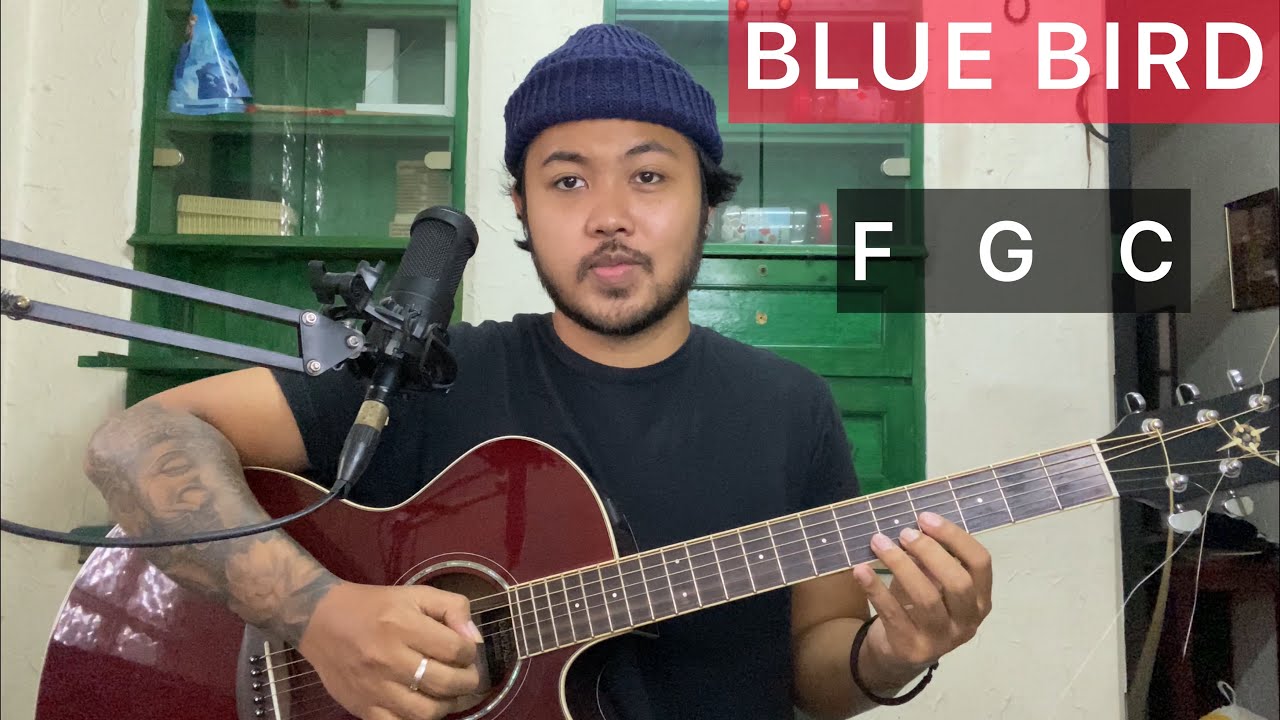 Chord Gampang (Blue Bird - NARUTO) Arya Nara (Tutorial Gitar) Pemula ...