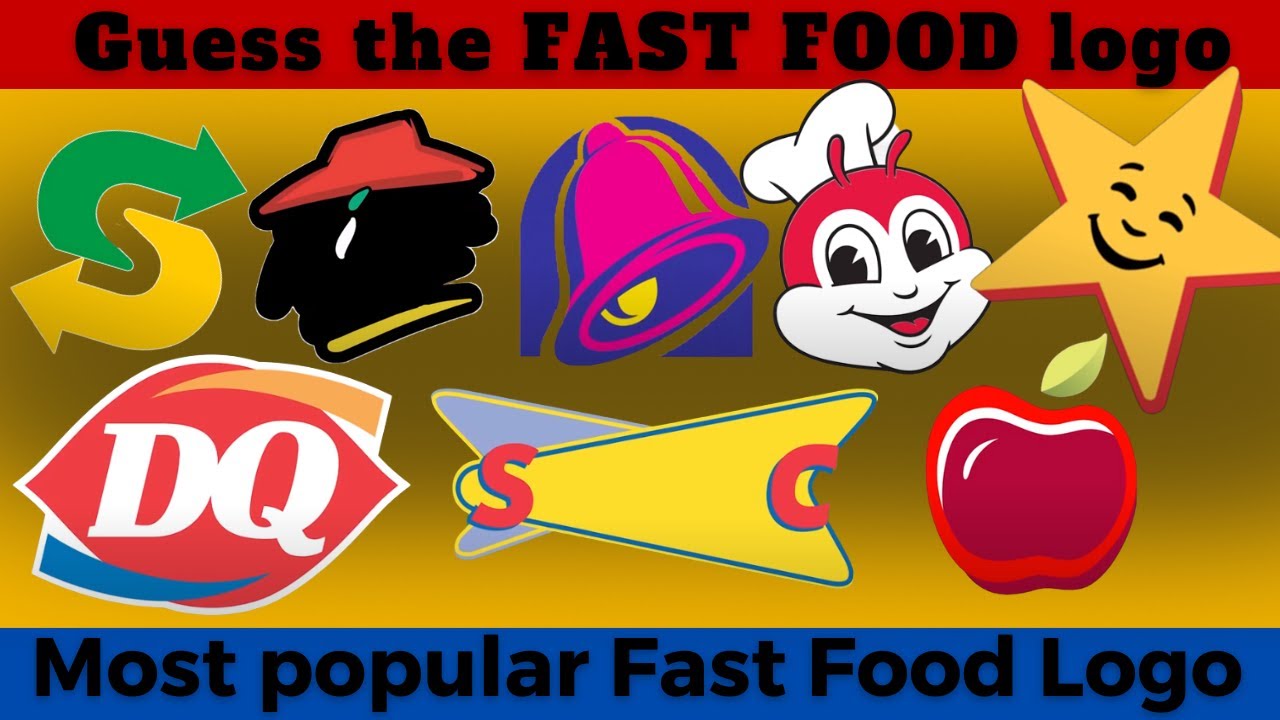 Guess the FAST FOOD logo in 3 seconds..! | Logo Quiz | Most popular ...