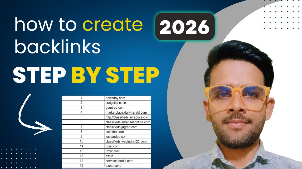 How to Create Backlinks to your Website in 2026 | Backlink Kaise banaye | Backlinks SEO Strategy ...