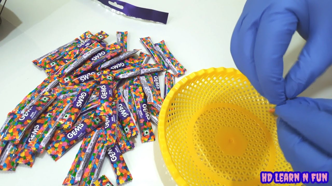 Cadbury Chocolate Colorfull Gems,Mini Packets,Gems Jumbo Pack#gemsballs ...