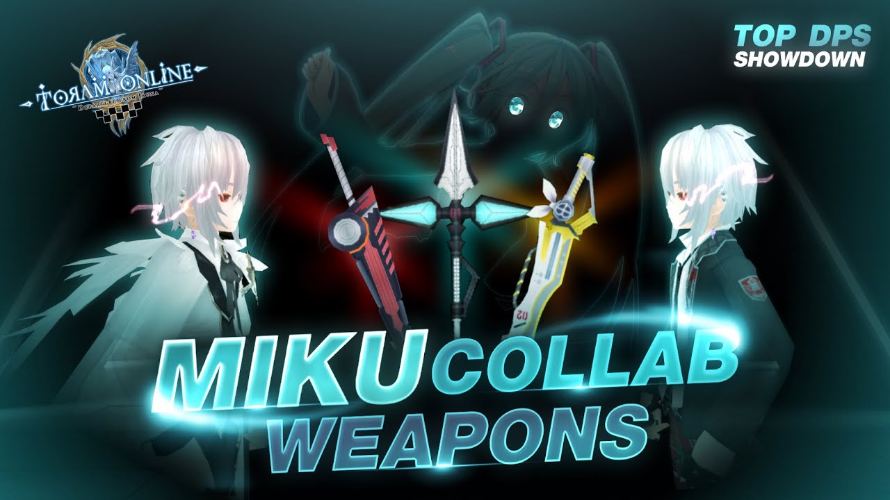 Toram Online - Miku Collab Weapons | Top DPS Showdown - YouTube