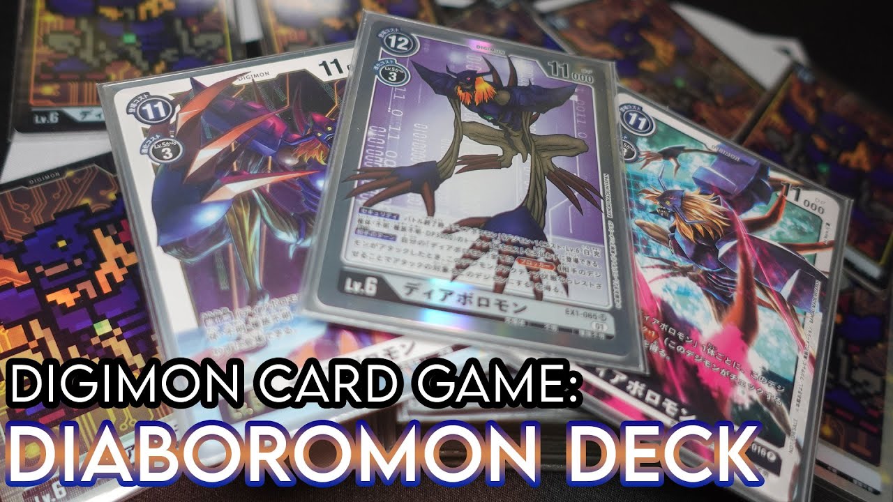 Diaboromon Deck Profile! (Digimon Card game) - YouTube