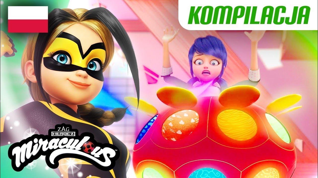 🐞 SEZON 4 – WSZYSTKIE ODCINKI PO POLSKU 🇵🇱 | Kompilacja 1 | Miraculum: Biedronka i Czarny Kot ...