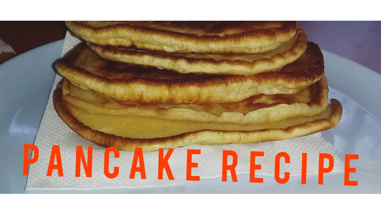 FLUFFY PANCAKE RECIPE - YouTube