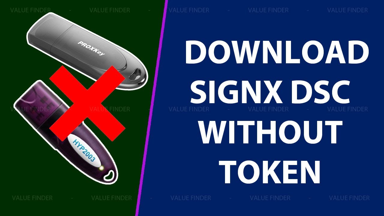 Download Signx Digital Signature DSC Without Token. Tokenless DSC ...