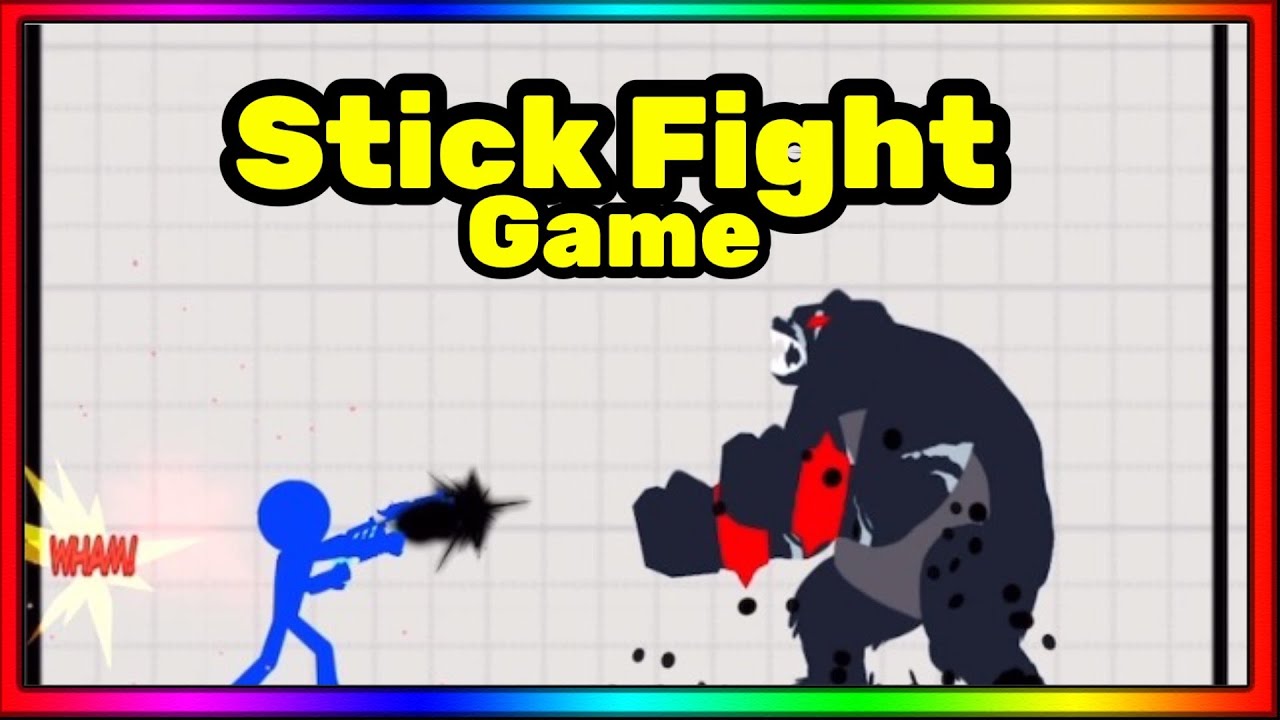 Stick fight game || level 4 gameplay video ||#game #gaming #viral #2023 ...
