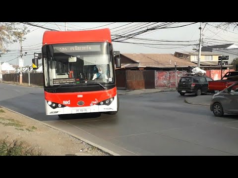 Recorrido 506 Red. Bus BYD K9FE (Techo piscina). Empresa Metbus. - YouTube