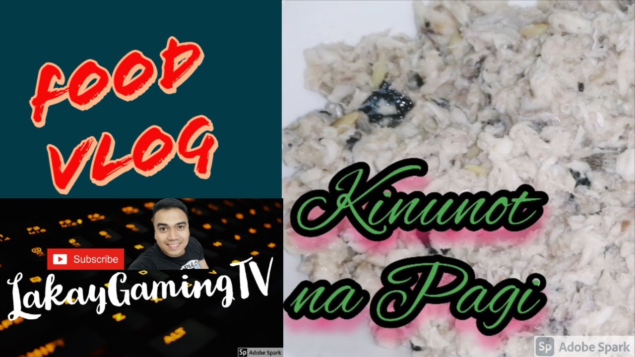 How to cook kinunot na pagi/stingray - YouTube