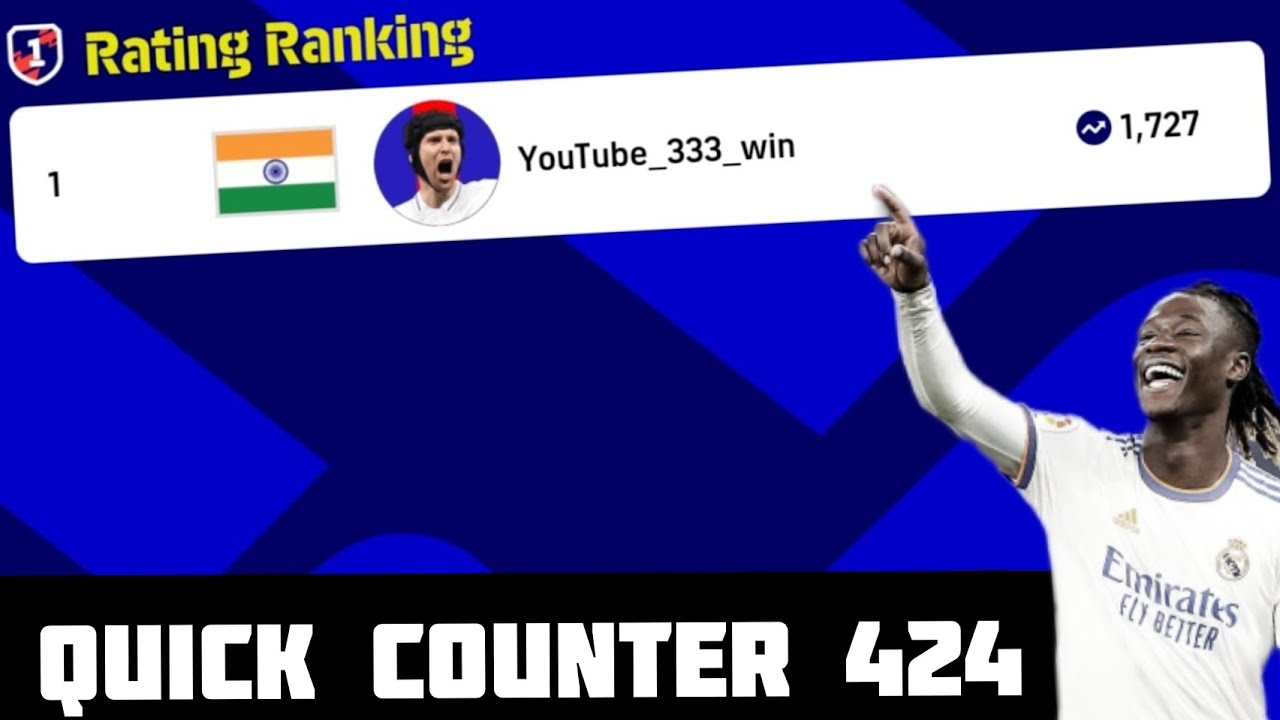How to win against 433 Quick counter tactics (efootball 2023 Mobile ...
