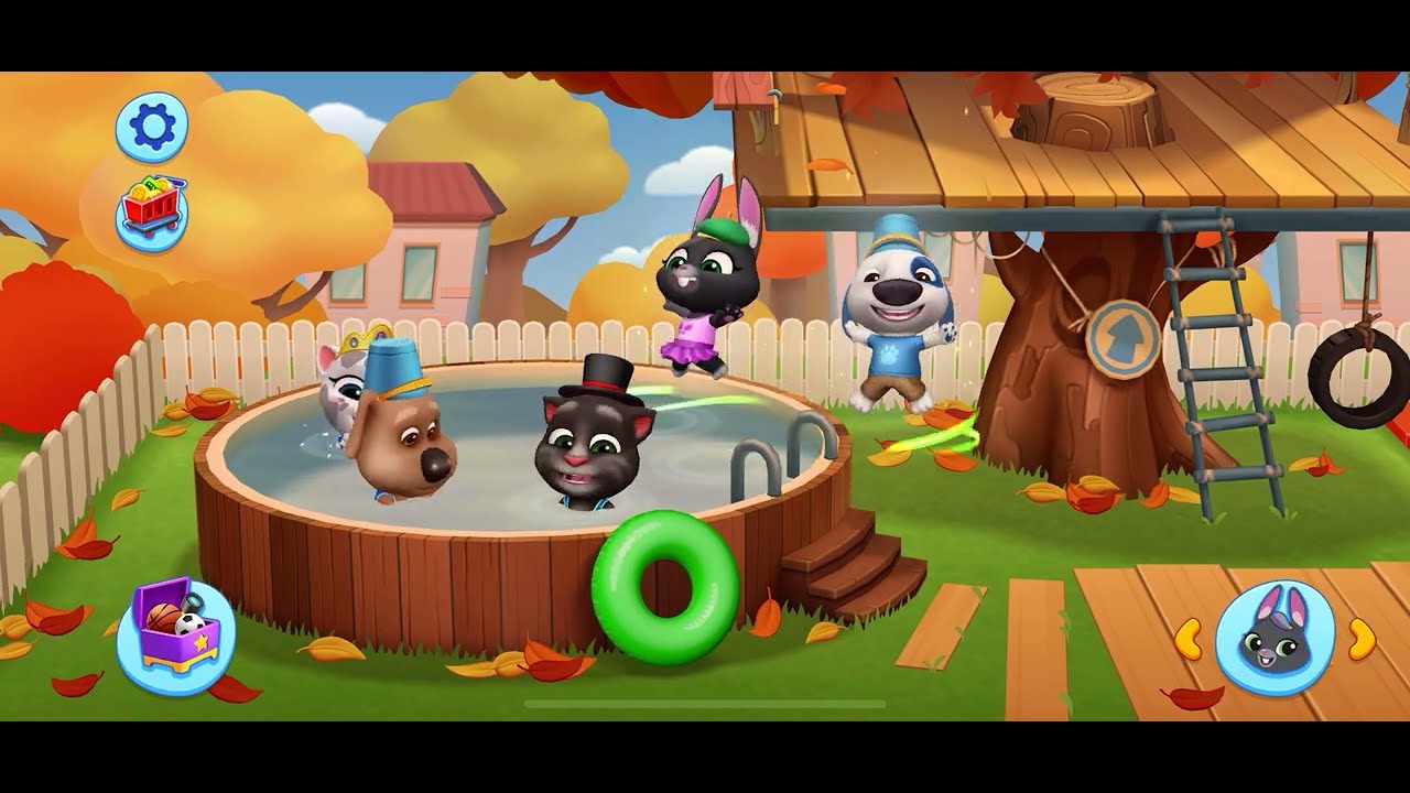 My Talking Tom Friends Day 27 Welcome to Tom home Talking Tom Friends ...