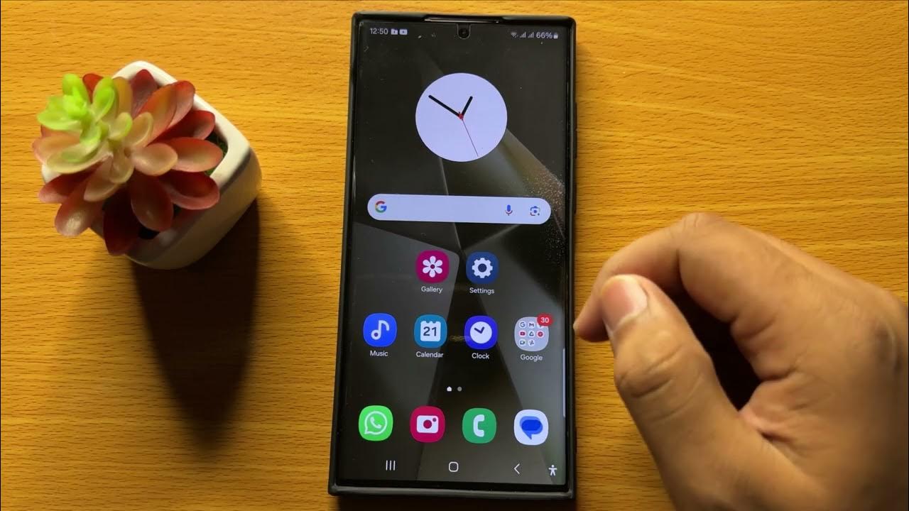 Samsung Galaxy S24 Ultra How To Enable /Disable Data Roaming {new} - YouTube