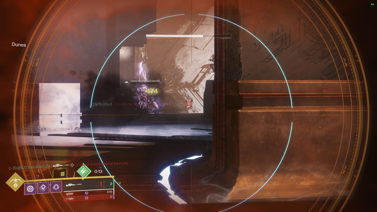 Destiny 2 50 kill game with controller on PC - YouTube