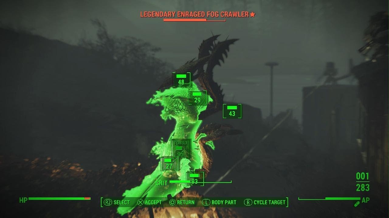 Fallout 4_Fog Crawler Sent Flying - YouTube