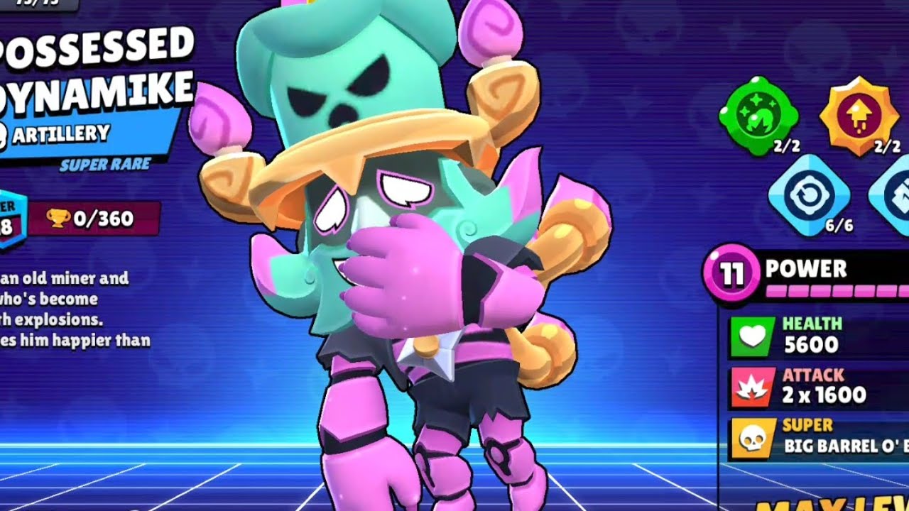 Brawl Stars Gameplay Part 392 Possessed Dynamike - YouTube