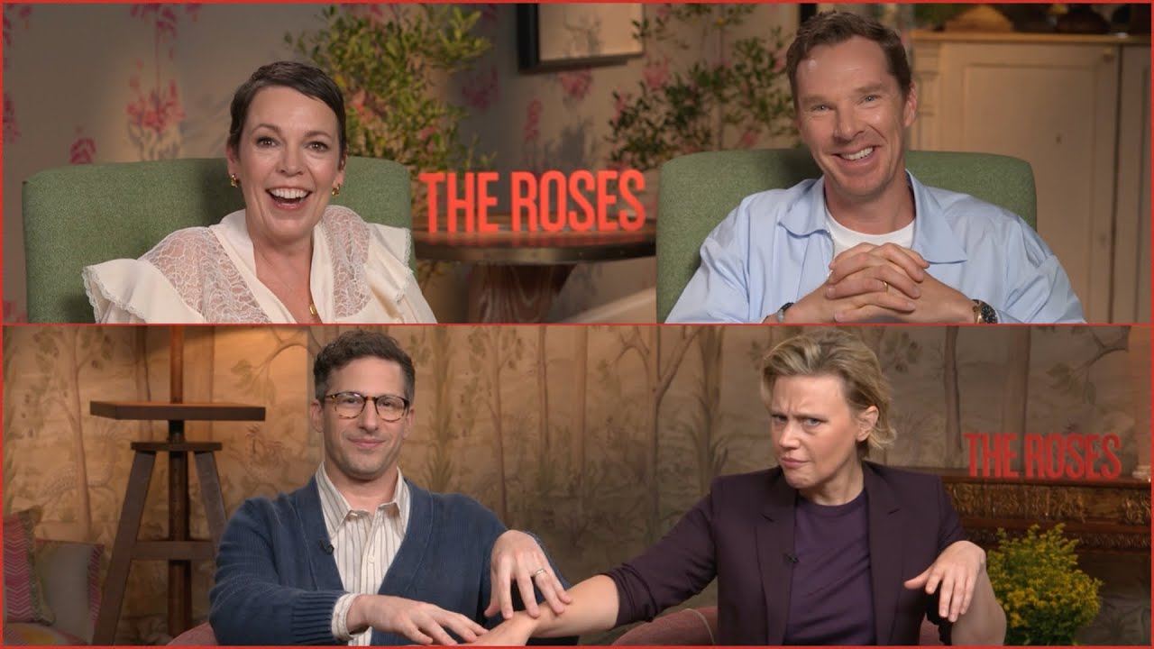 THE ROSES Cast Interviews! Olivia Colman, Benedict Cumberbatch, Andy ...