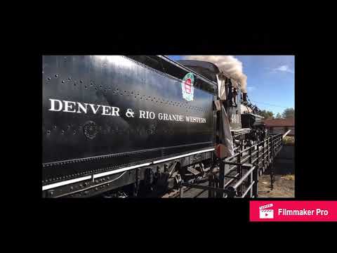 D&RGW steam engine 491 - YouTube