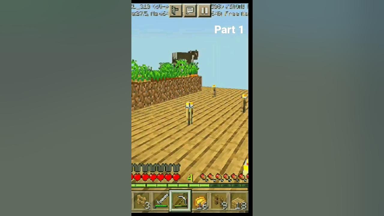 One Block Mincraft Mod Gaming Viral Shorts Youtube