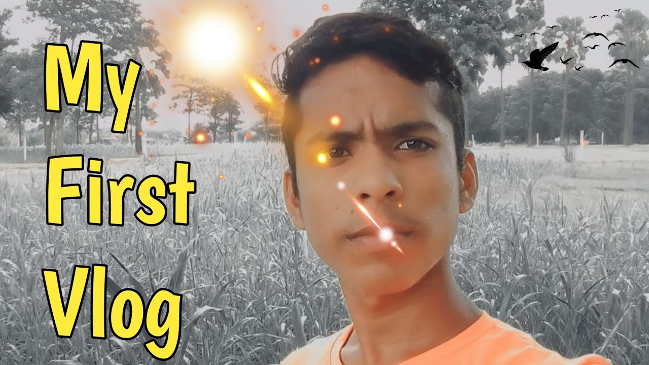 My First Vlog | my first time vlog | my first vlog - YouTube