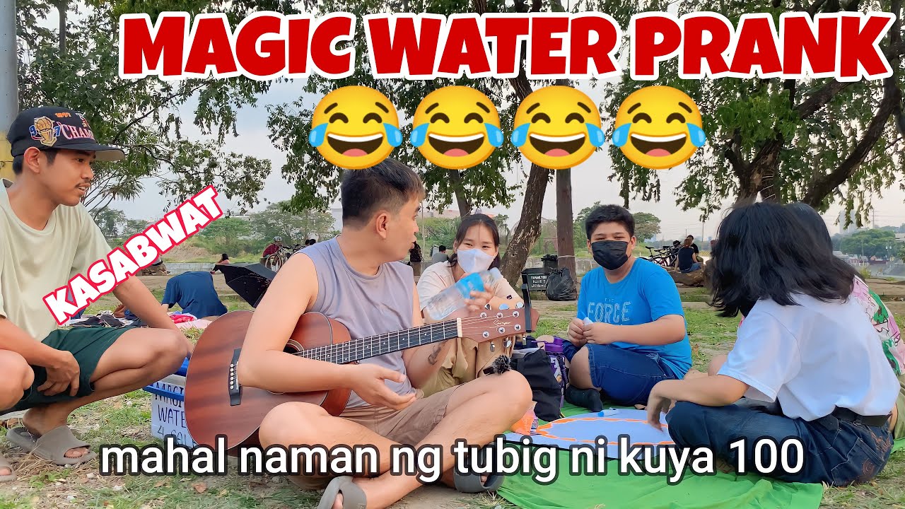 HARANA IN PUBLIC | MAGIC WATER PRANK - YouTube