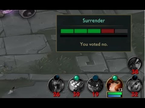 League of Legends E6 : Why Surrender. Let's Just Lose - YouTube