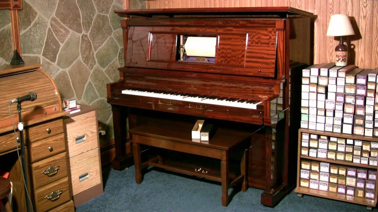 Welte Mignon - La Lisonjera - Mero - YouTube