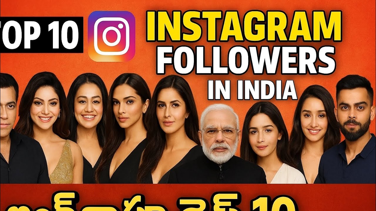 India lo top 10 most instagram followers | Who is most famous celebrity ...